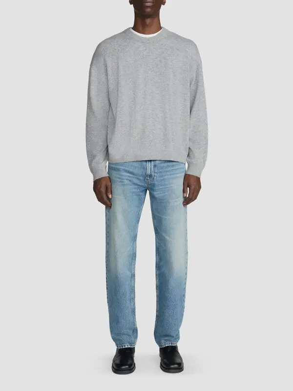 FRAME Relaxed Straight-leg Jeans - Blue
