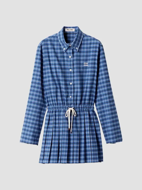 Miu Miu Flannel Dress