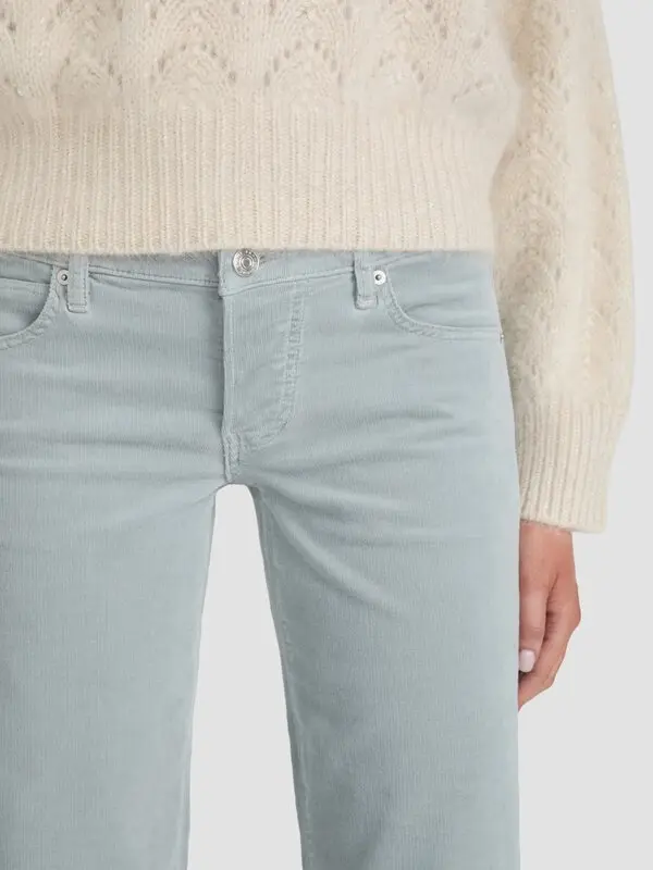 FRAME Straight-leg Corduroy Pants