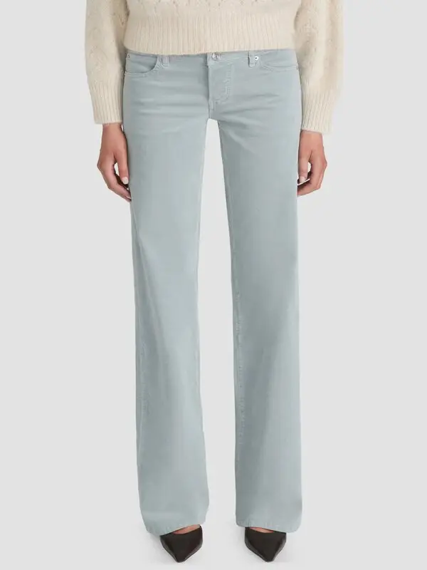 FRAME Straight-leg Corduroy Pants