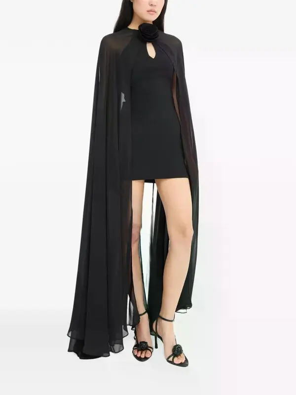 ROTATE BY BIRGER CHRISTENSEN Mini Cape Dress