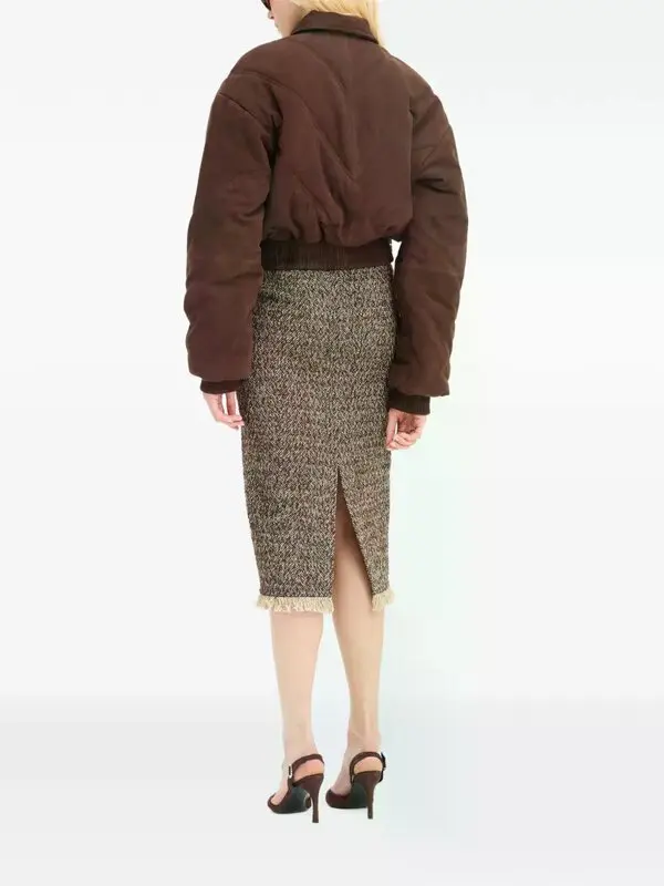 ROTATE BY BIRGER CHRISTENSEN Long Midi Pencil Skirt