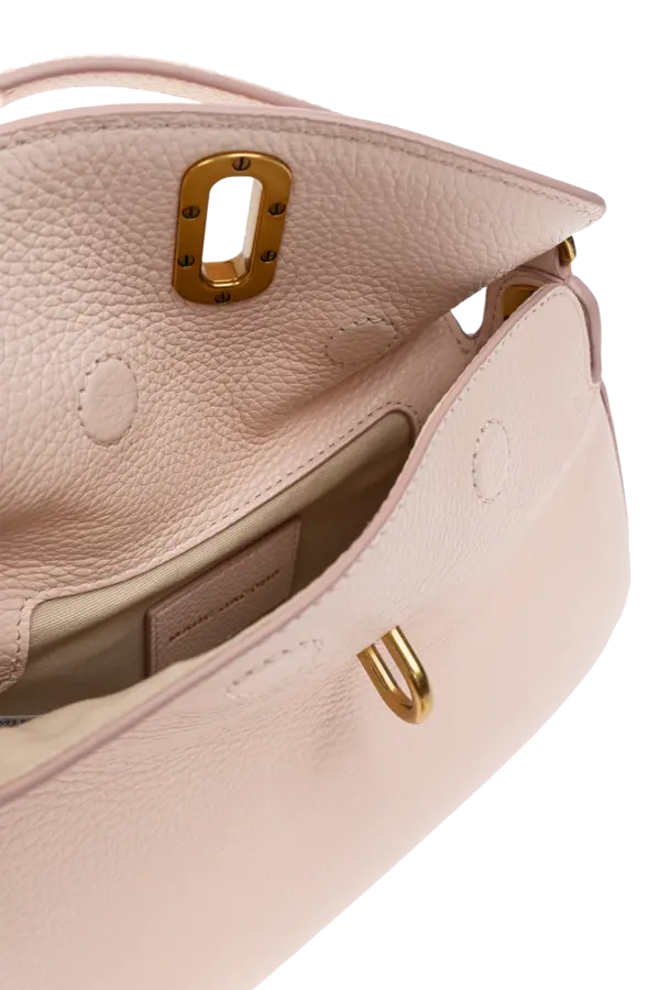 Marc Jacobs Leather Handbag ‘signet Turnlock Mini