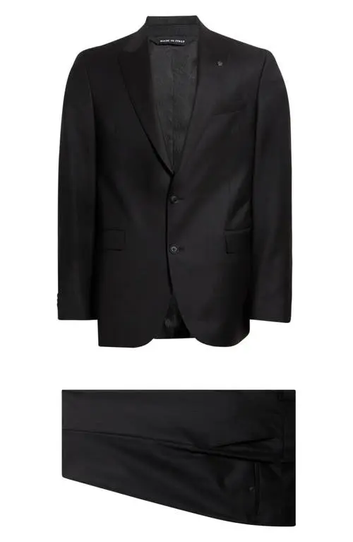 ALLSAINTS Rawdon Slim Fit Wool Peak Lapel Suit