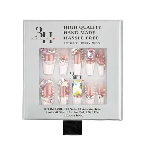 3H NAILS Muah!long Coffin Press-on Nails