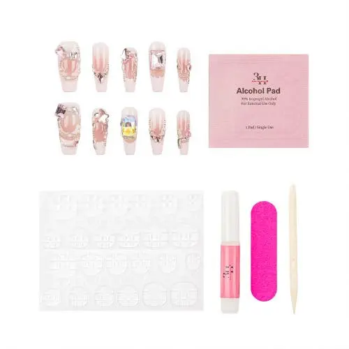 3H NAILS Muah!long Coffin Press-on Nails