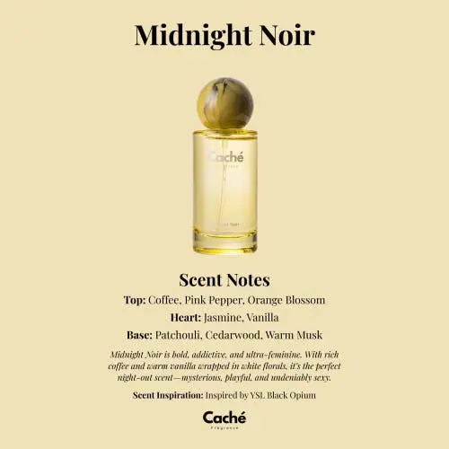 CACHE Midnight Noir Eau De Parfum 50 Ml