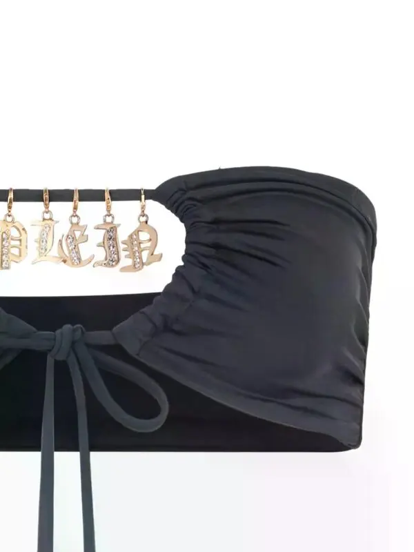 Philipp Plein Swimming Bandeau Charms Bra