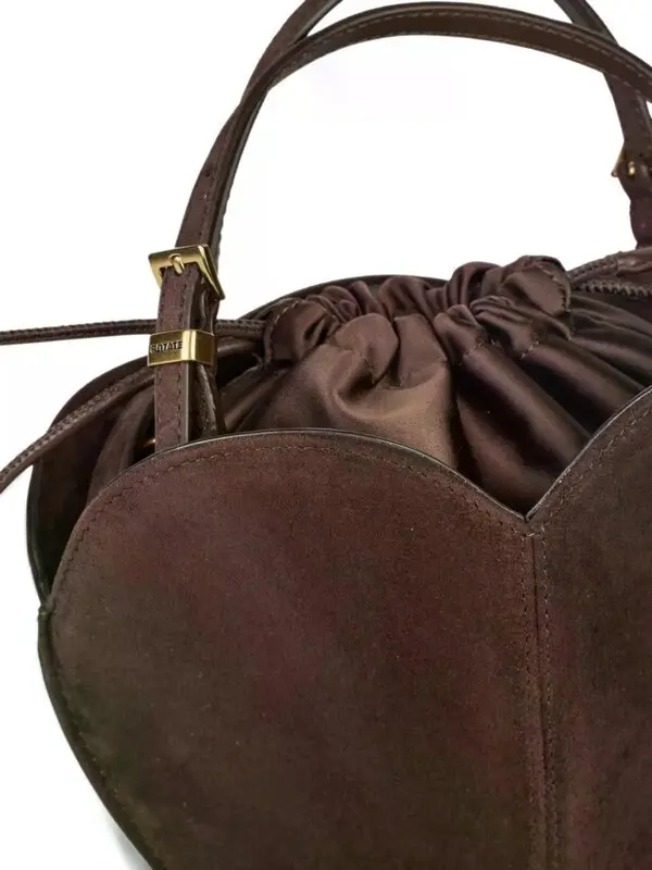 ROTATE BY BIRGER CHRISTENSEN Suede Heart Bag