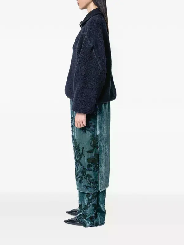 MULLER OF YOSHIOKUBO Half-zip Fleece Sweatshirt