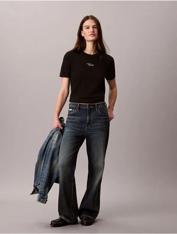 Calvin Klein Stacked Logo Graphic Classic T-shirt