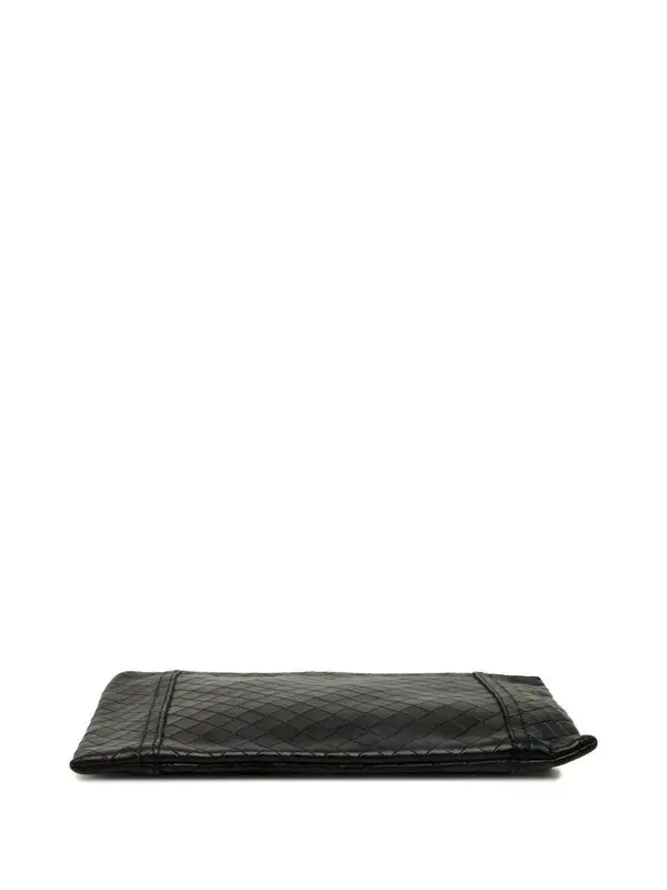Bottega Veneta 2012-2026 Calfskin Intrecciomirage Flat Pouch