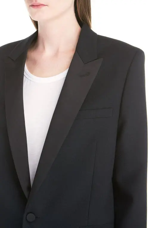 Saint Laurent One-button Tuxedo Jacket