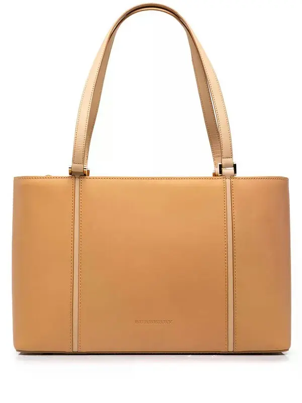 Burberry 2000-2017 Leather Tote Bag