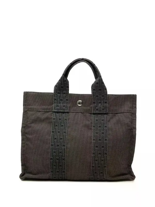 Hermès 1990-2000 Canvas Herline Pm Tote Bag