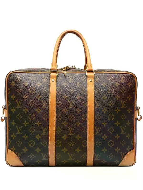 LOUIS VUITTON 2012 Monogram Porte Documents Voyage Business Bag