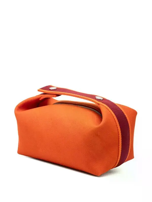 Hermès 2000-2026 Small Toile Bride A Brac Case Vanity Bag