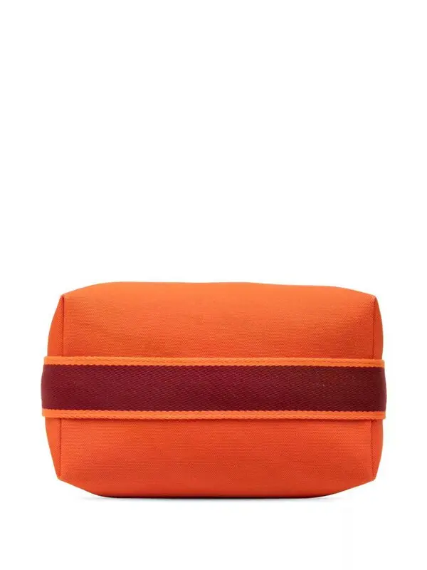 Hermès 2000-2026 Small Toile Bride A Brac Case Vanity Bag
