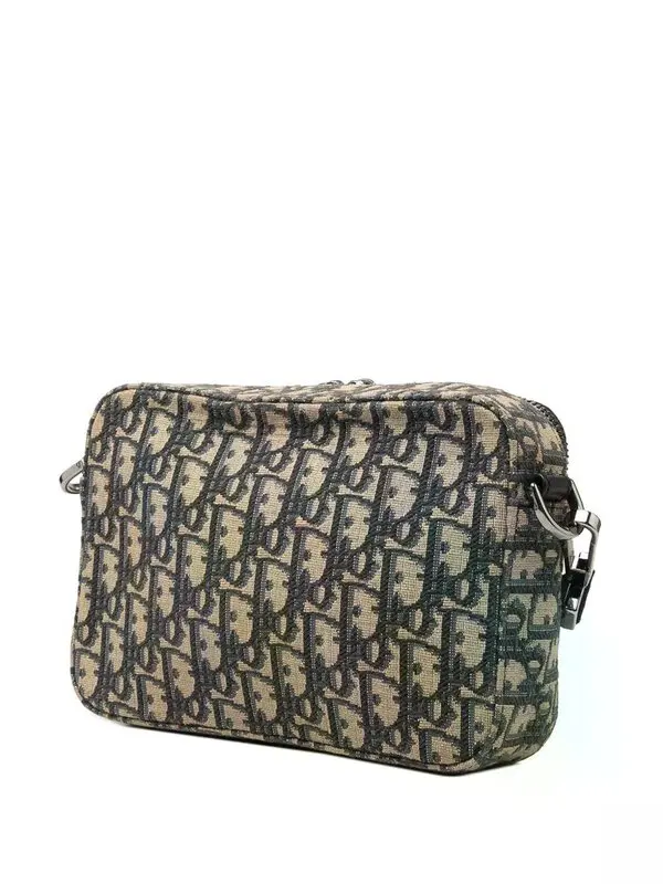 Dior 2022 Oblique Canvas Safari Crossbody Bag