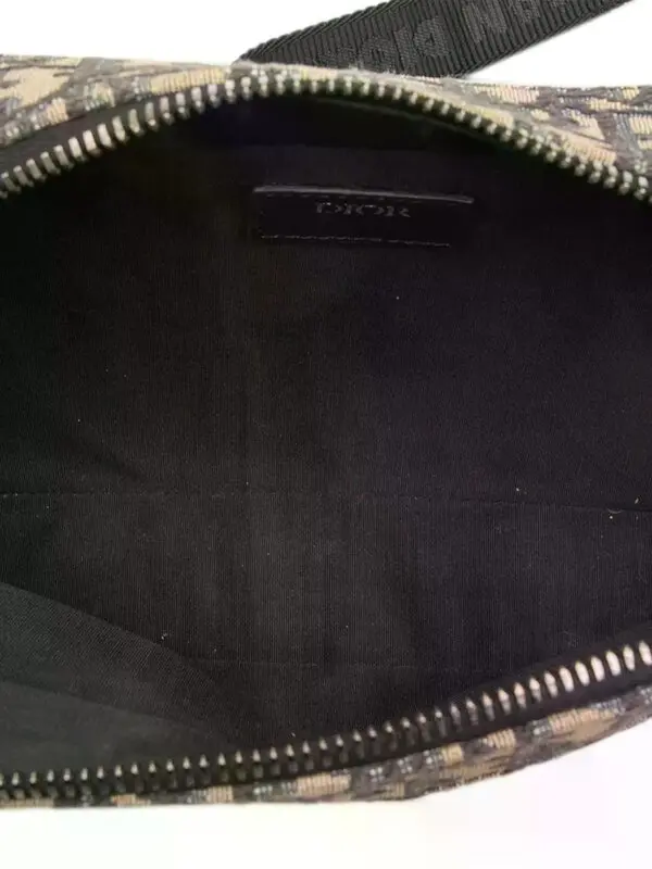 Dior 2022 Oblique Canvas Safari Crossbody Bag