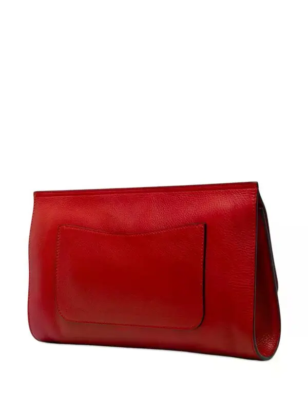 Gucci 2000-2015 Calfskin Bamboo Daily Clutch Bag