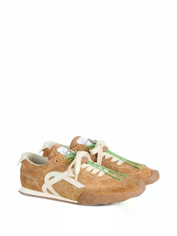 Kenzo Rush Hairy-suede Low-top Sneakers
