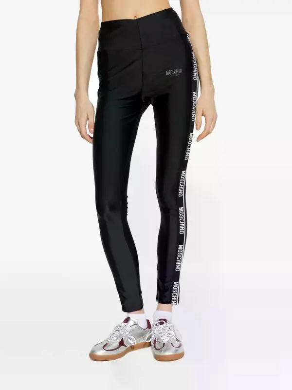 Moschino Logo-tape Leggings