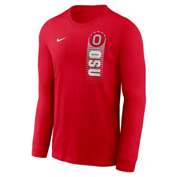 Nike Ohio State Primetime College Long-sleeve T-shirt - Red