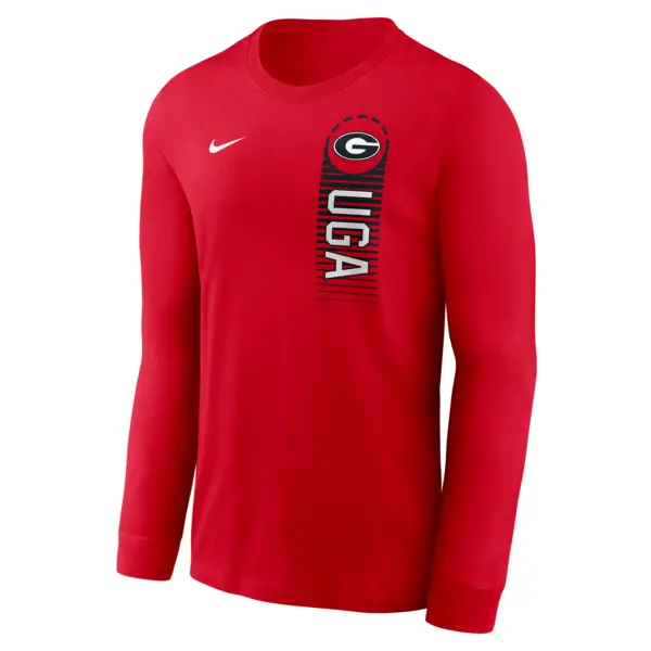 Nike Georgia Primetime College Long-sleeve T-shirt - Red