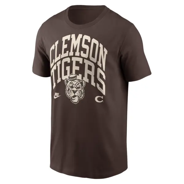 Nike Clemson Bold College T-shirt - Brown