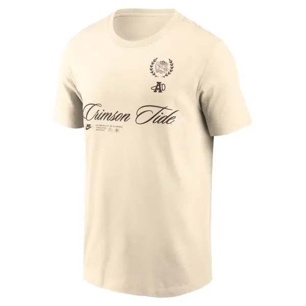 Nike Alabama Script College T-shirt - Brown