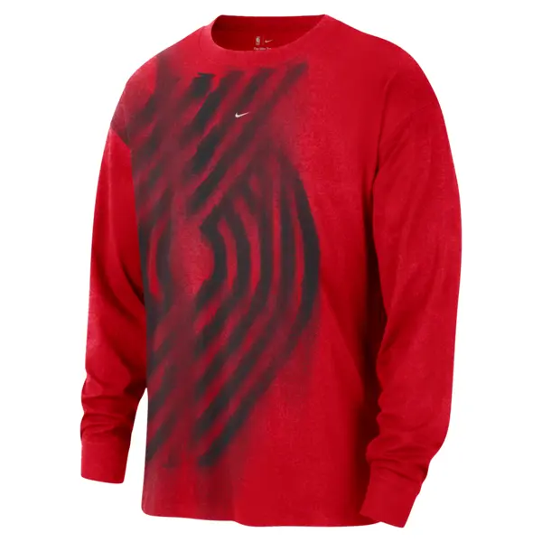 Nike Portland Trail Blazers Essential Anthem Long-sleeve Basketball T-shirt - Red