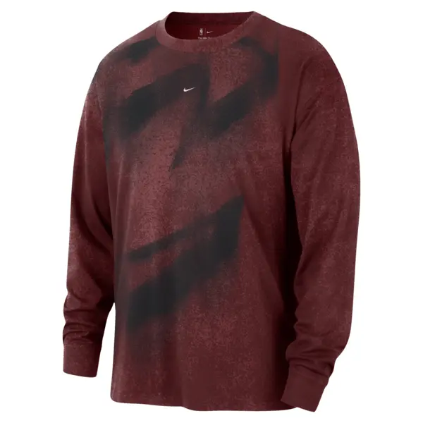 Nike Cleveland Cavaliers Essential Anthem Long-sleeve Basketball T-shirt - Red