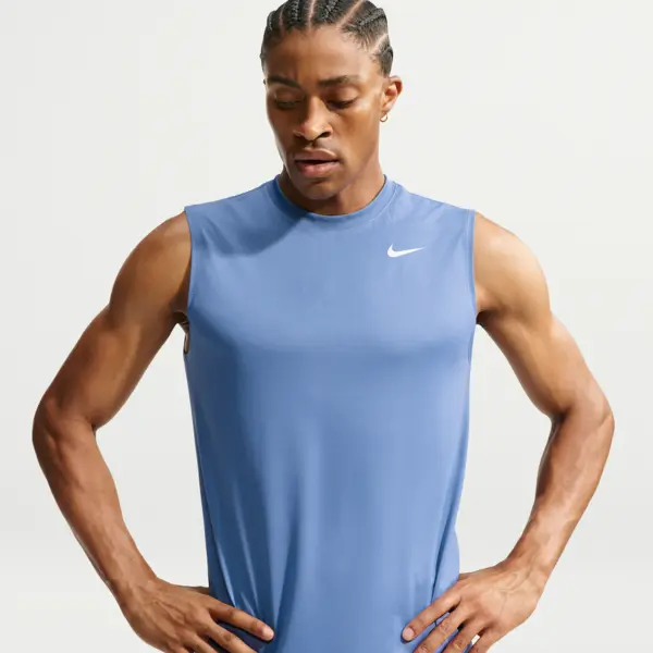 Nike Dri-fit Legend Sleeveless Fitness T-shirt - Blue