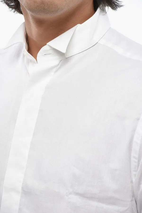 Corneliani Diplomatic Collar Shirt With Cufflinks