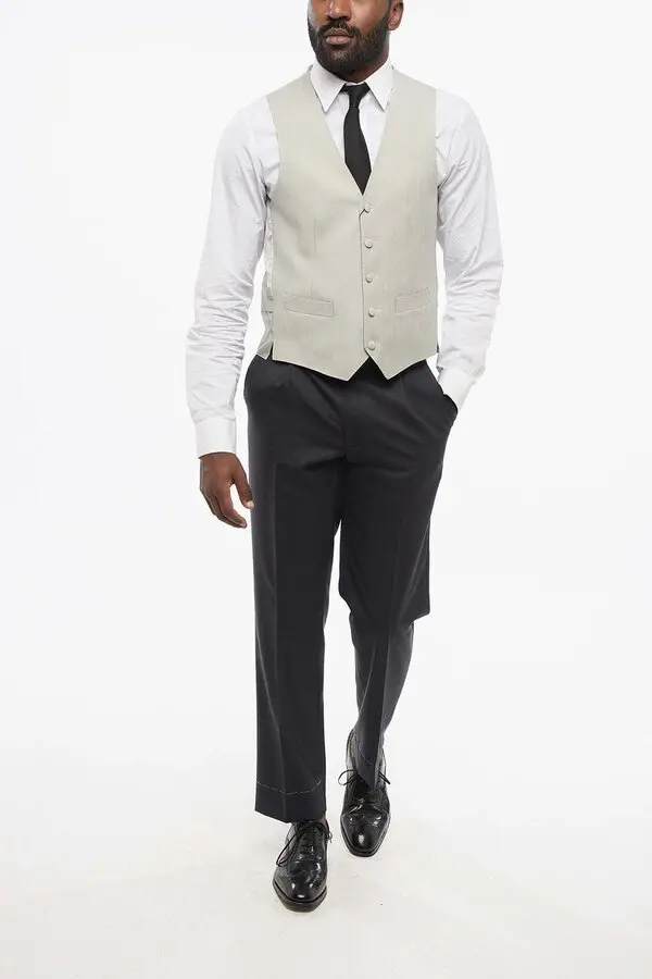 Corneliani Button-fastening Welt-pocket Waistcoat