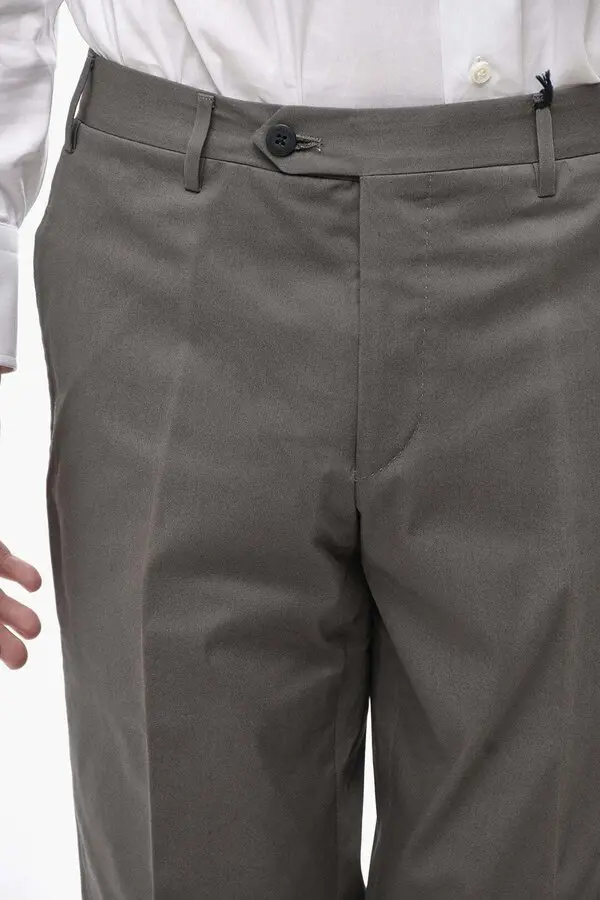 Corneliani Belt-loop Pressed-crease Trousers
