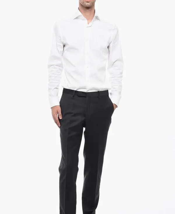 Corneliani Pressed-crease Tailored Trousers