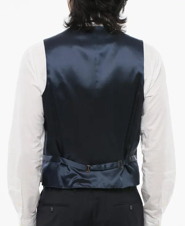 Corneliani Double-breasted Patterned Waistcoat