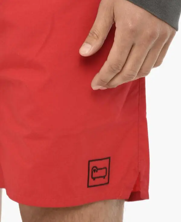 Woolrich Ranch Shorts With Industrial Belt