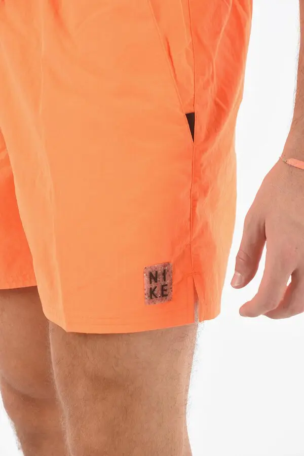 Nike Logo-patch Elasticated Swim Shorts