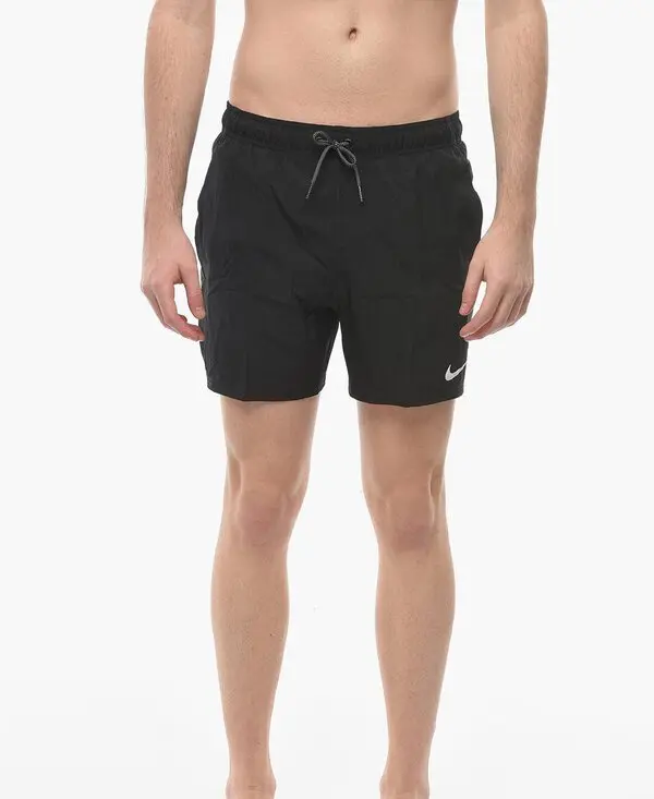 Nike Logo-print Elasticated Swim Shorts