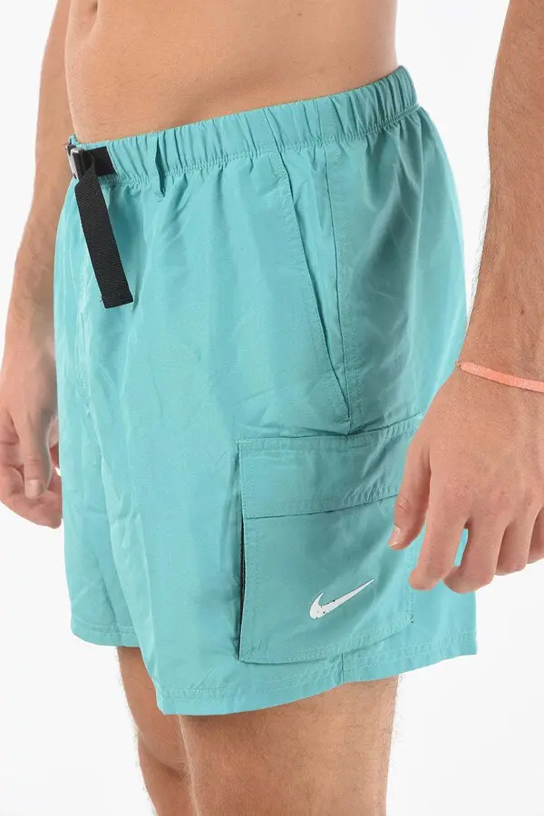 Nike Logo-print Swim Shorts