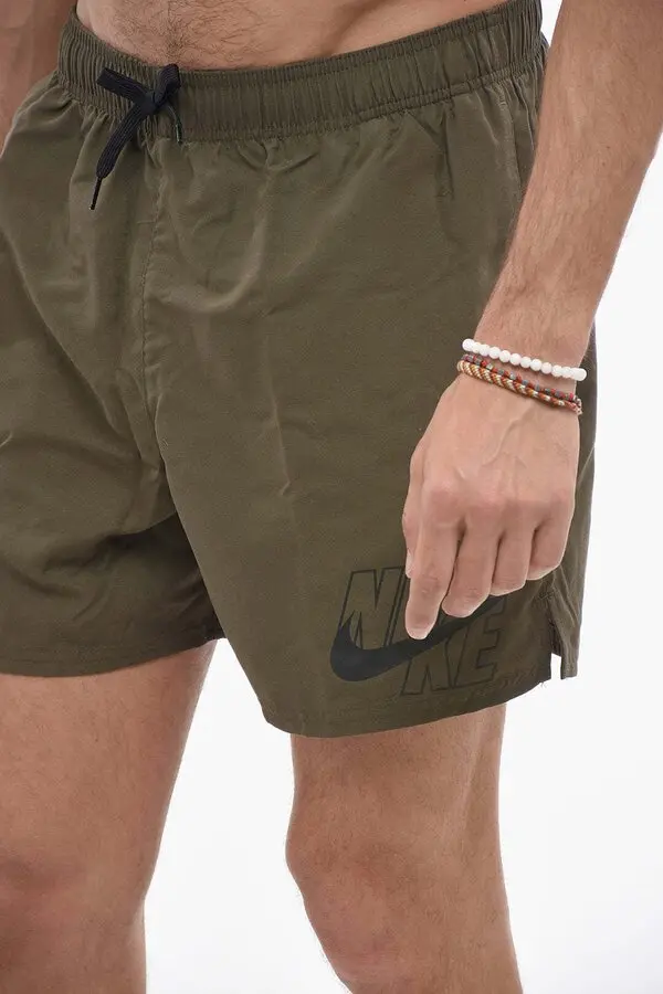 Nike Logo-print Drawstring Swim Shorts