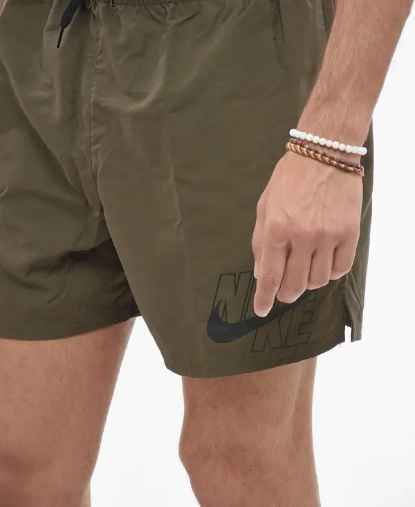 Nike Logo-print Drawstring Swim Shorts