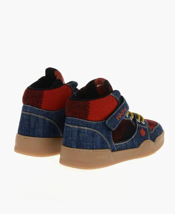 Dsquared2 Spiker High-top Sneakers