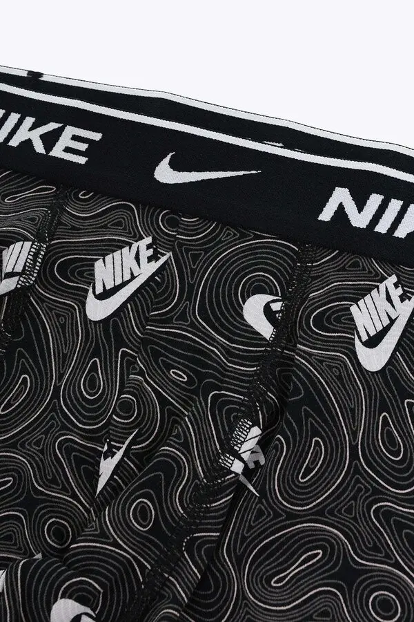 Nike Logo Elastic Waistband Boxer Briefs 3-pack