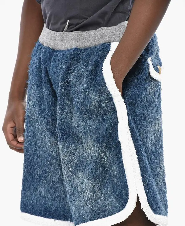 Dsquared2 Faded-effect Textured Shorts