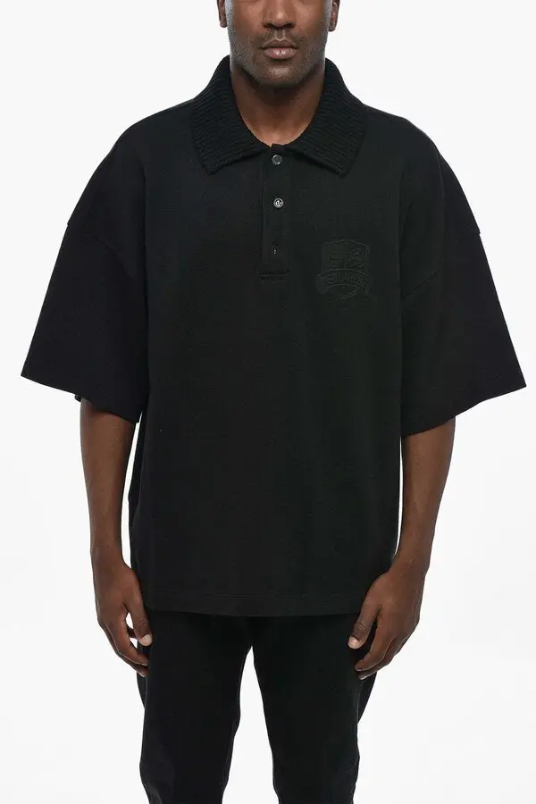 Dsquared2 Embroidered Loose-fit Polo Shirt