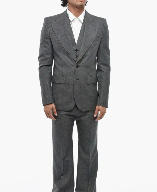 Dsquared2 Three-piece Peak-lapel Suit
